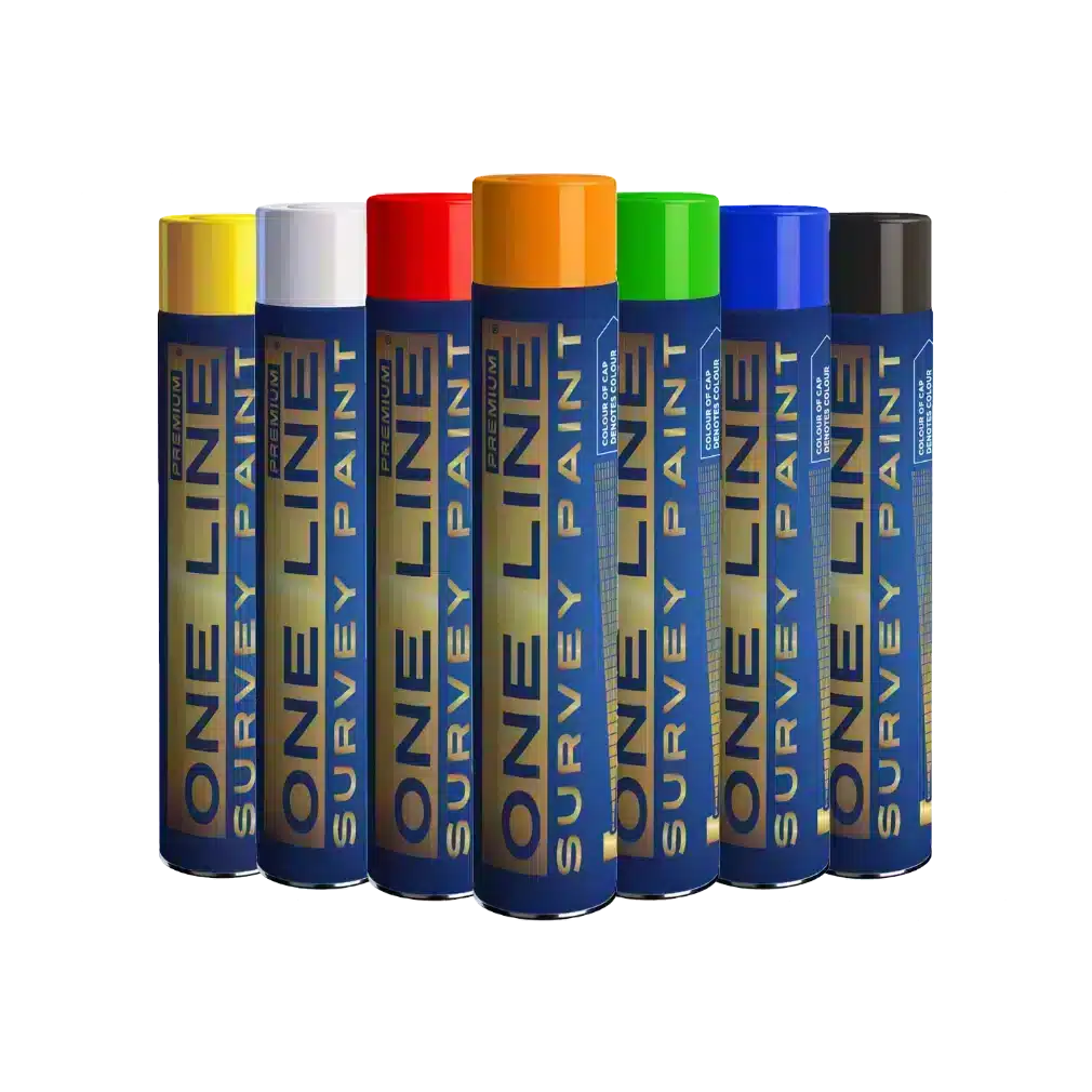 One Line Marking Paint Spray for Surveying - Temporary